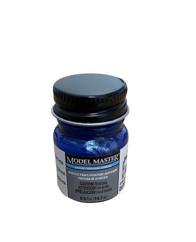 New TESTORS Model Master Arctic Blue Metallic, 4662, Acrylic, 0.5 fl ...