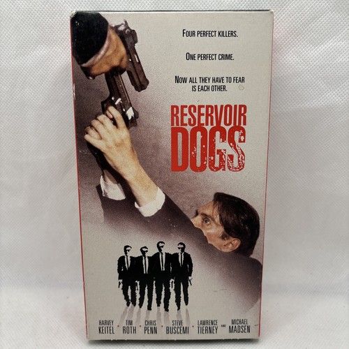 Reservoir Dogs VHS Action Thriller Crime Quentin Tarantino Harvey ...