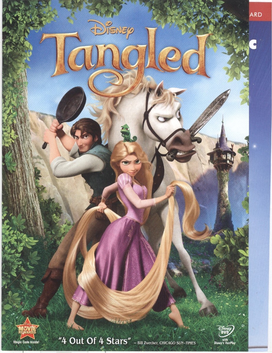 Tangled Dvd Cover Art