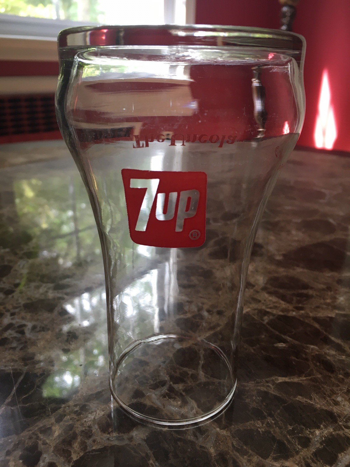 Vintage 7UP Soda Memorabilia Upside Down Glass The Uncola Cola Pop | eBay