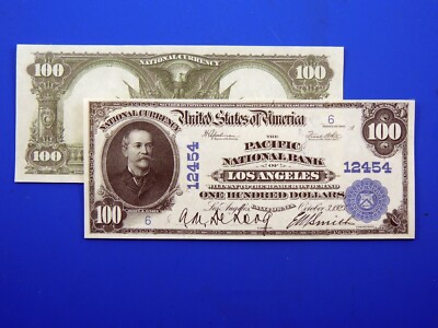 Reproduction $100 1902 PB NBN US Paper Money Currency Copy | eBay