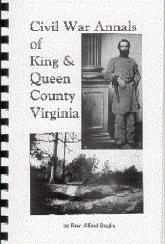 King & Queen County Virginia Civil War Bagby 1908 Diary Letters Col ...