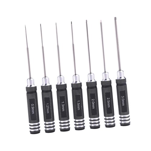 7x RC Hex Screw Driver Set Allen Driver Hexagon Head Hex Allen ...