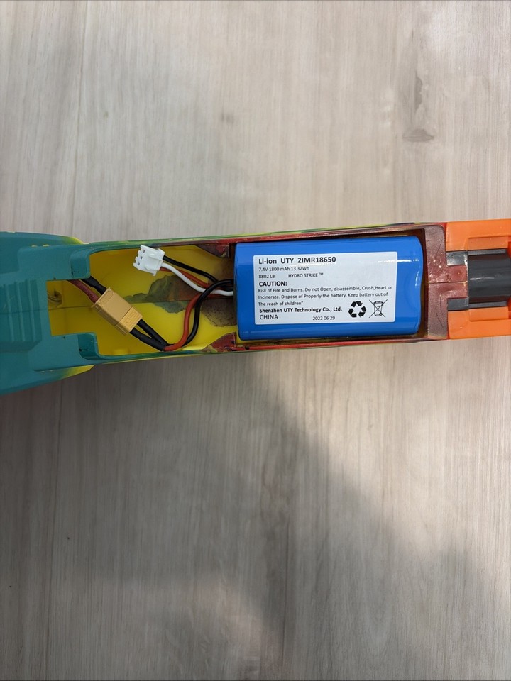 Hydro Strike Pulsar Pro Full/Semi-Auto Gel Bead Blaster 500 NO CHARGER ...