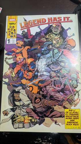 25 Nycc Marvel Mass Appeal Legend Has It #1 Nas Exclusive Promo Panel ...