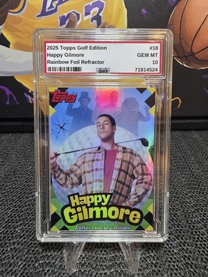 2025 Topps Golf Edition "Happy Gilmore" Rainbow Foil Refractor CUSTOM ...