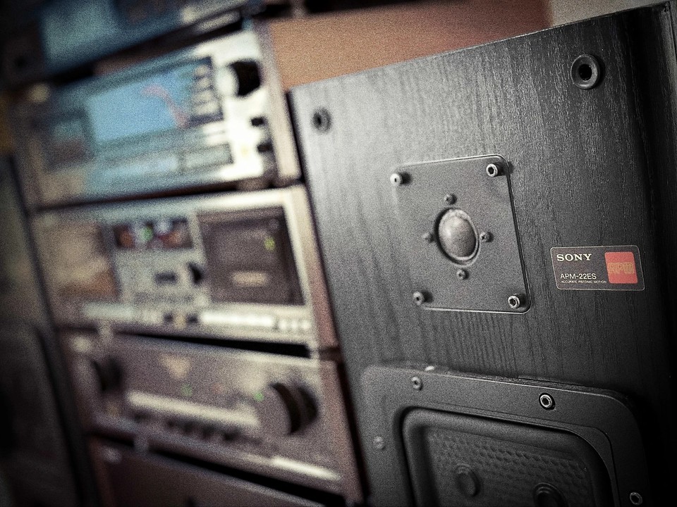 SONY HI-FI TOWER 🌈RaRe🌈 Golden Era Vintage ES Stereo Components System ...