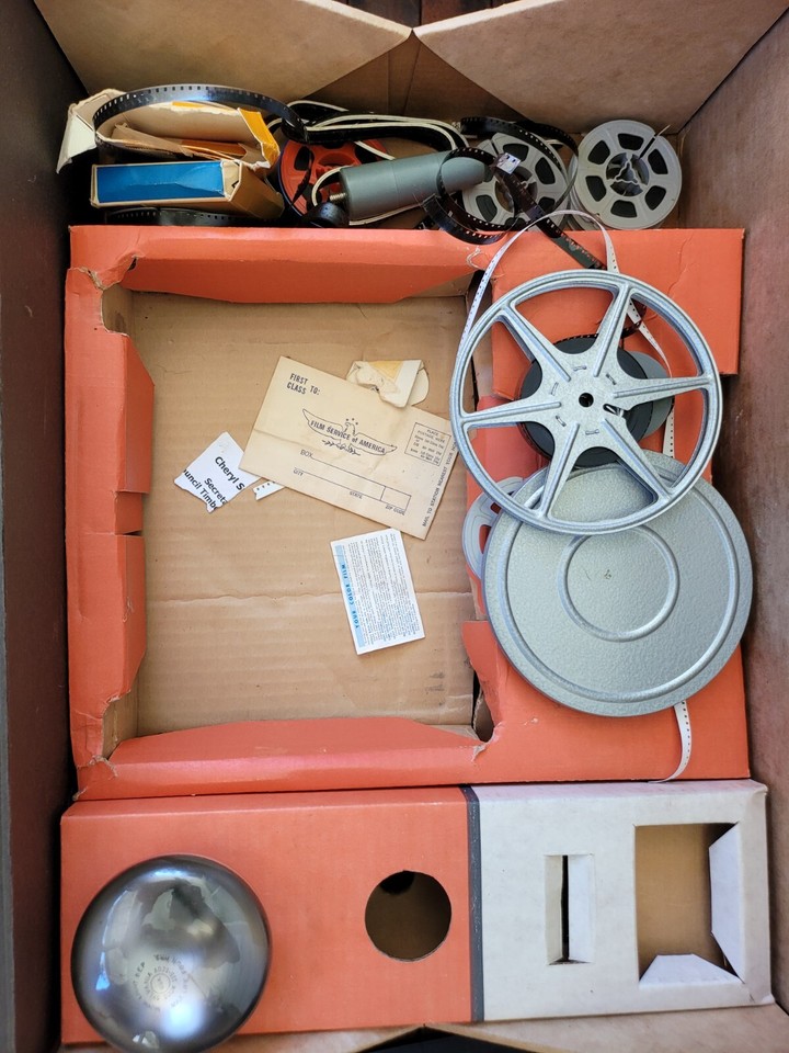 VINTAGE MANSFIELD CUSTOMATIC 8mm Movie film model 331 projector | eBay