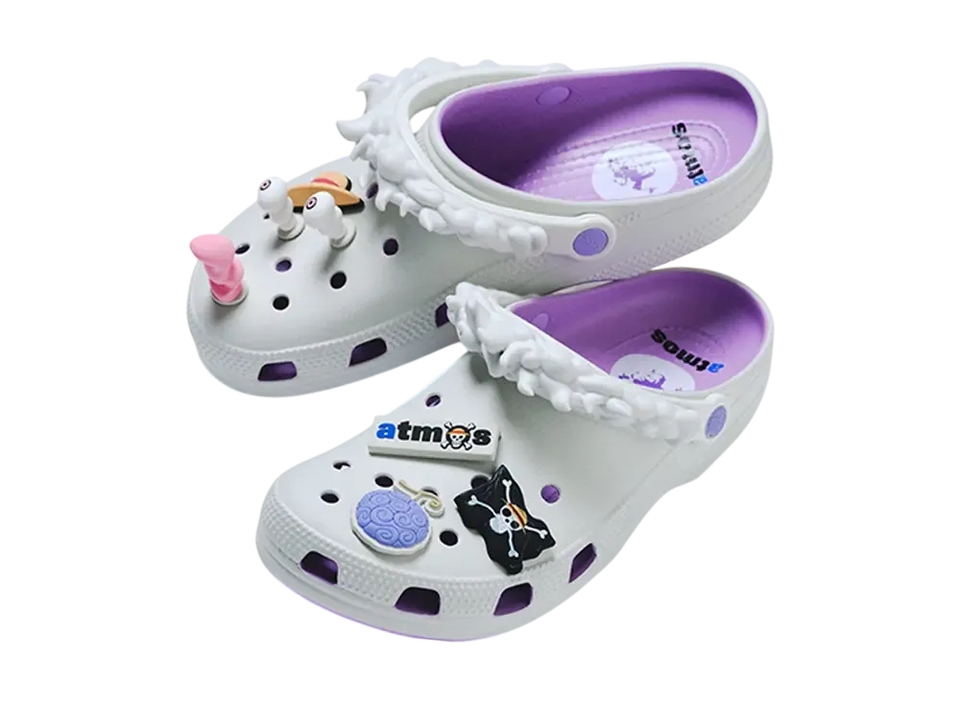 Crocs Classic Clog ONE PIECE x atmos Luffy Gear 5 211181-5PR Men's Size ...