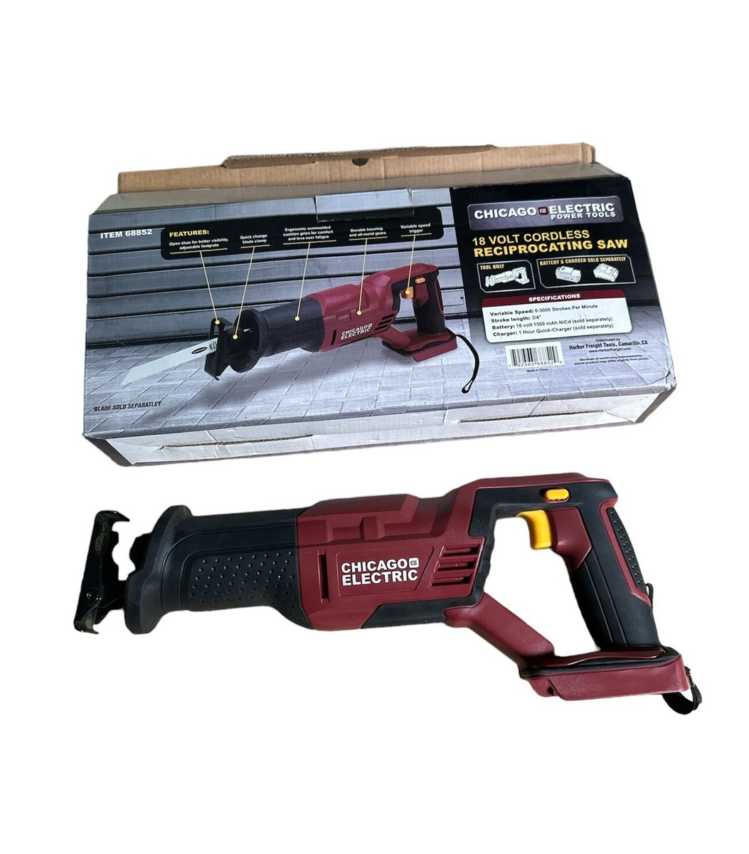 Chicago Electric Reciprocating Saw Chicago Electric Corded