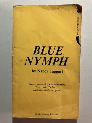 Blue Nancy Taggart Midwood Private Library 1971 1970s Vtg PB Book | eBay