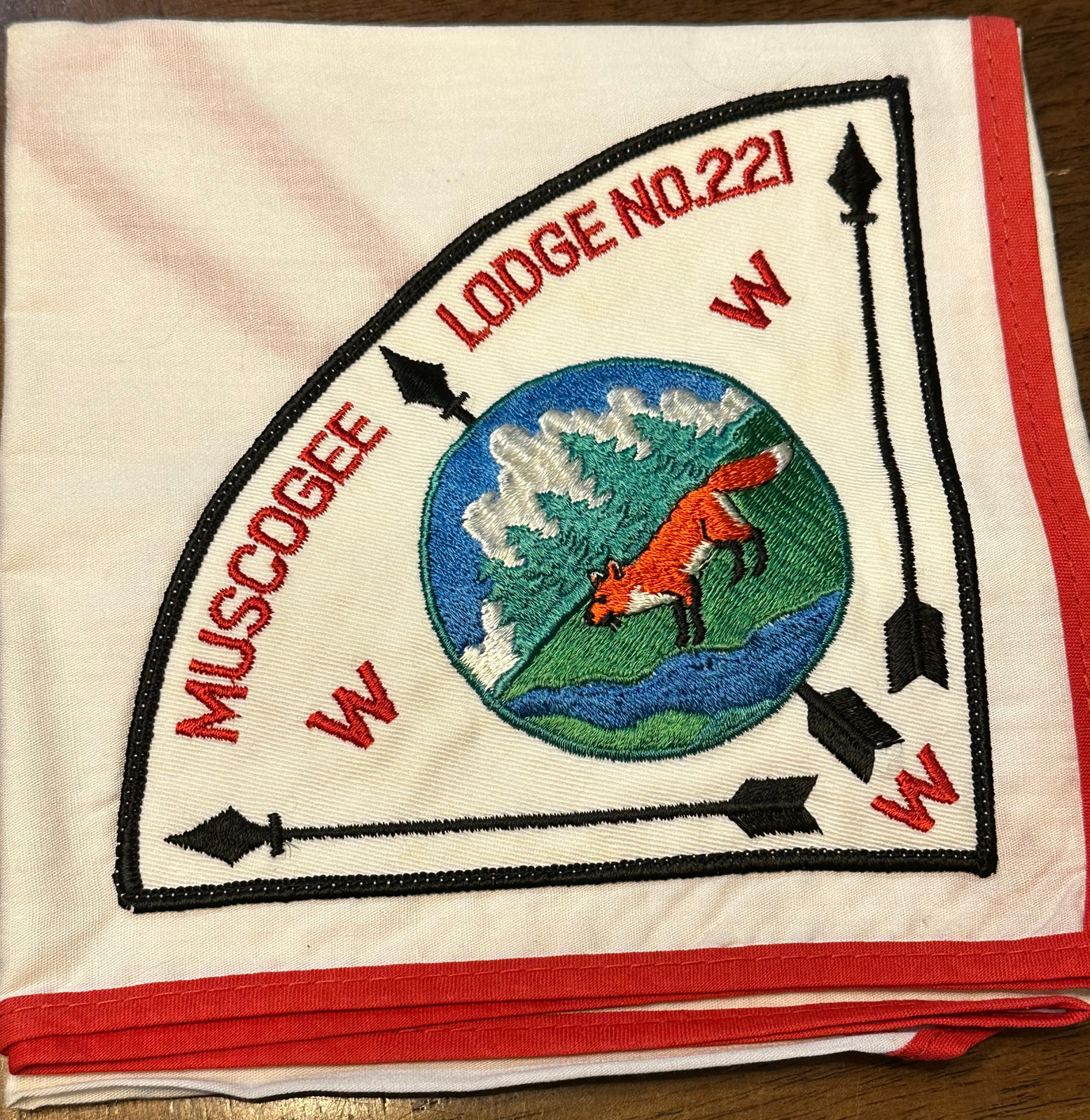 OA Lodge 221 Muscogee Pie On Neckerchief Boy Scout South Carolina RC4 ...