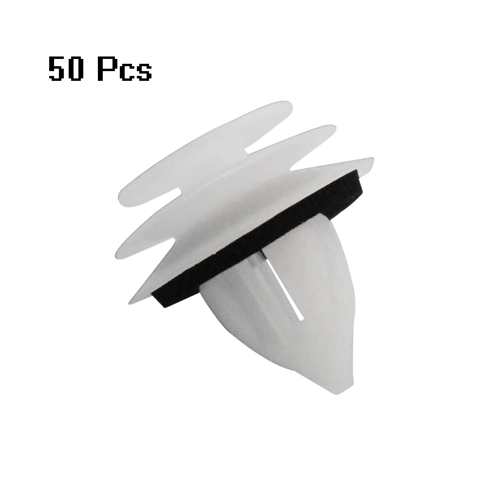 Set of 50 Interior Side Trim Clips White for Mazda 3 5 6 Miata & RX-8 ...