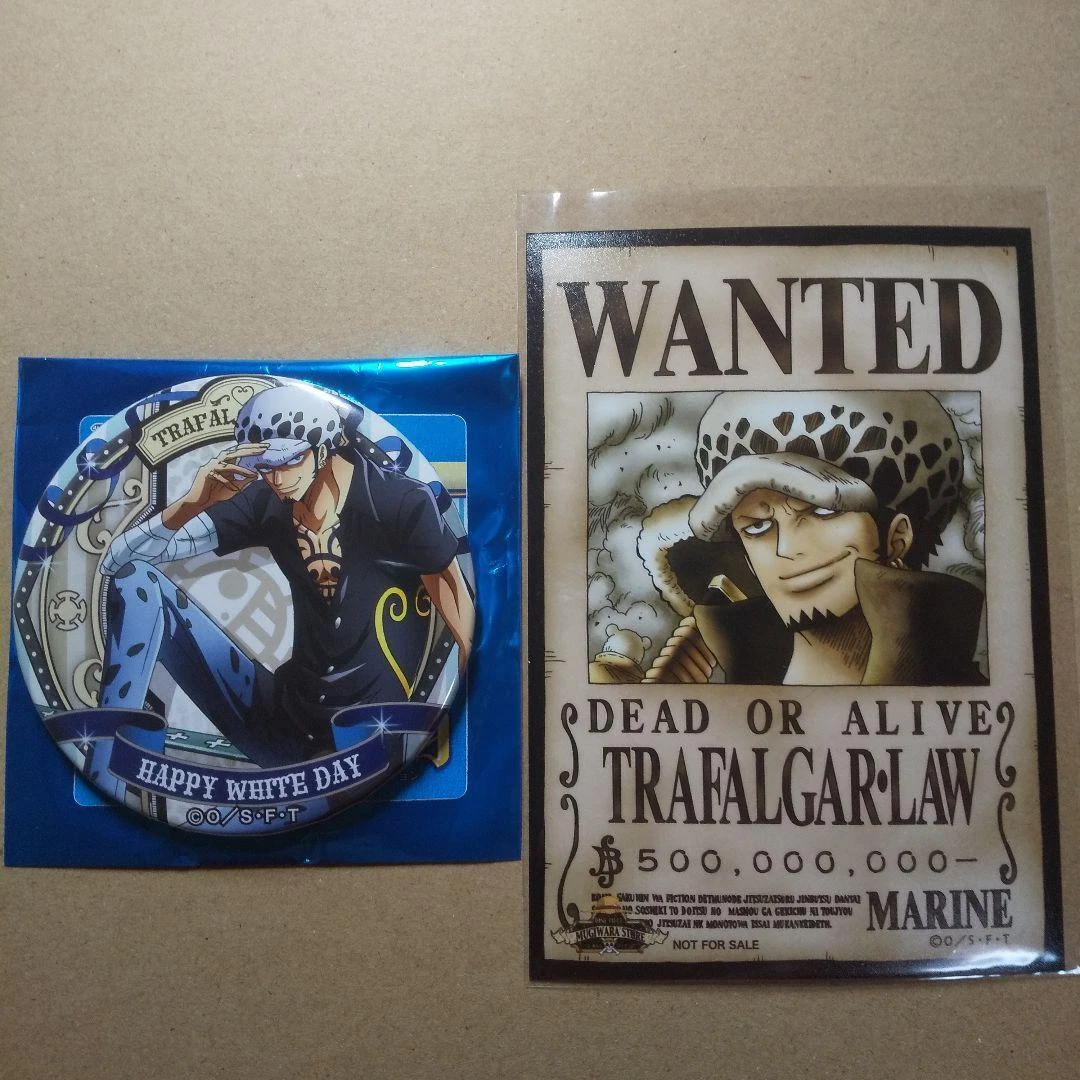 One Piece Wanted Posters Law