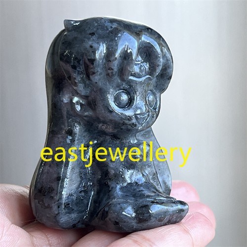 2.2" Natural Spectrolite Sailor Moon quartz skull crystal skull 1PC | eBay