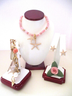Brighton "PARADISE COVE" Shell Necklace-Earring-Bracelet Set (MR$308 ...