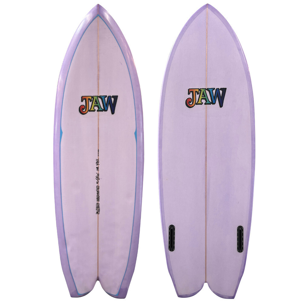 5'3 JAW Surfboards Twin Fish - Used Fish Shortboard Surfboard | eBay