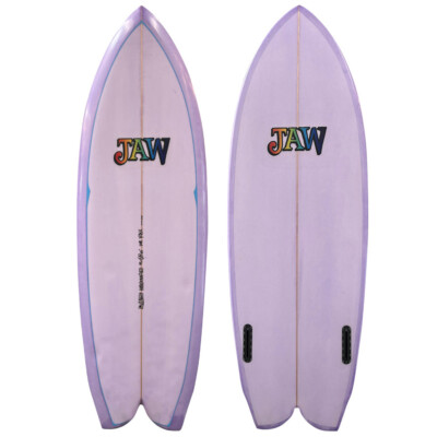 5'3 JAW Surfboards Twin Fish - Used Fish Shortboard Surfboard | eBay