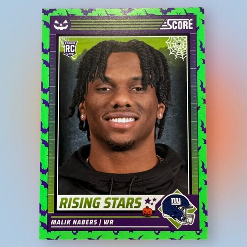 MALIK NABERS 2024 Score-A-Treat Rising Stars GREEN BATS Rookie Card | eBay
