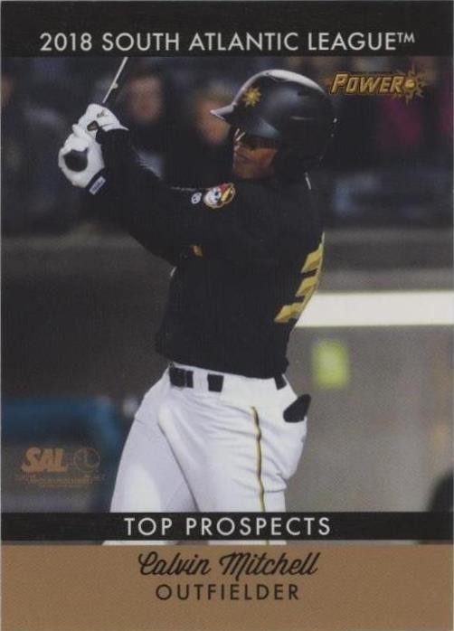 2018 Choice South Atlantic League Top Prospects - Calvin Mitchell #28 ...