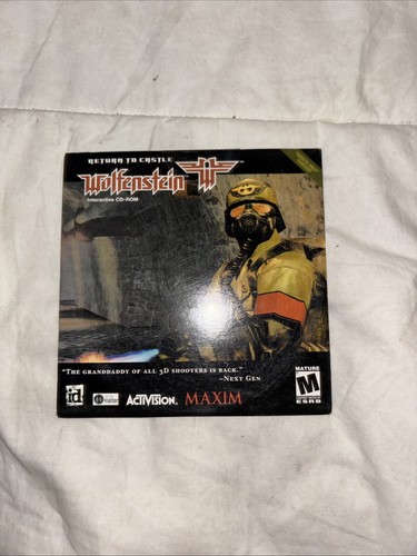 Return to Castle Wolfenstein - Limited Edition CD-ROM by Maxim Magazine ...