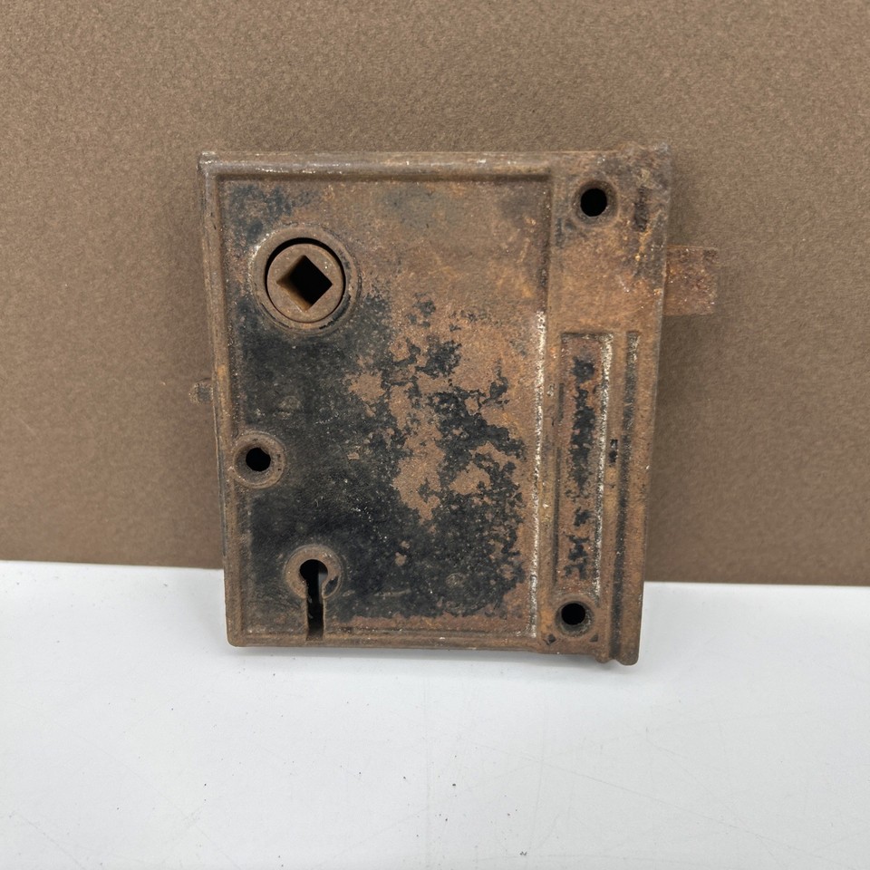 Antique Cast Iron Rim Surface Door Lock With Night Latch - For ...