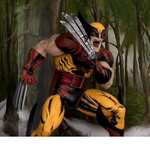 McFarlane Toys - Marvel 8.4" Wolverine 1:6th Scale Collectible with ...