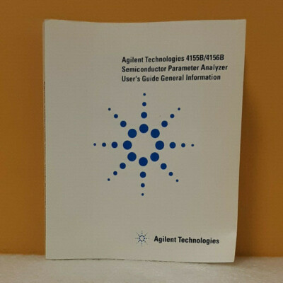 Agilent 04156-90103 4155B/4156B Semiconductor Parameter Analyzer Guide ...