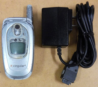 LG C2000 - Silver ( AT&T / Cingular ) Very Rare Flip Phone - Bundled ...