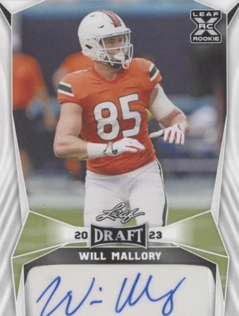 2023 Leaf Draft - Autographs Will Mallory #BA-WM1 (AU, RC) for sale ...