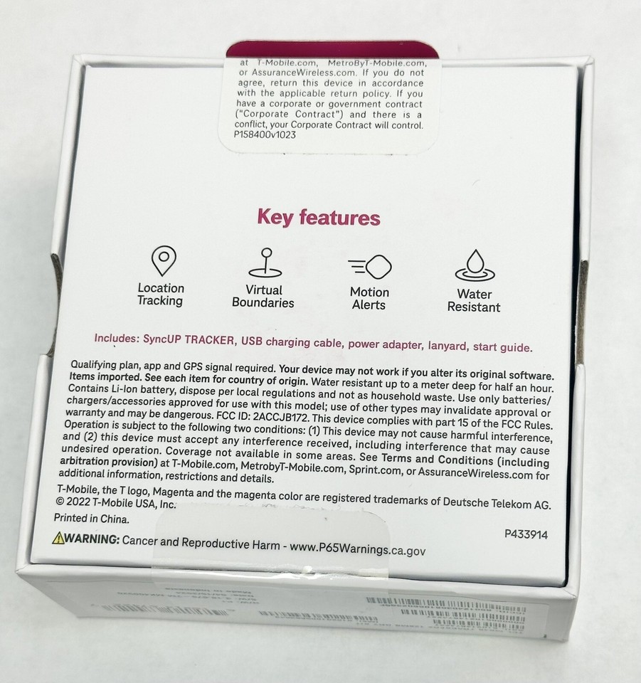 SyncUP Tracker - TCL MK40 128MB, T-Mobile - NEW IN BOX | eBay