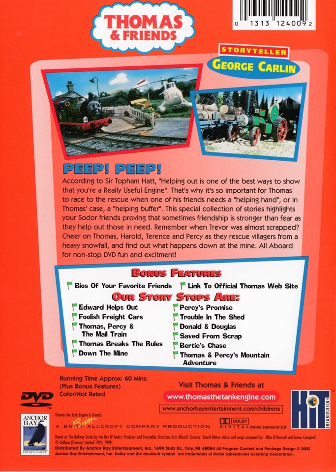Thomas & Friends - Friends Help Out (DVD, 2009, Full Screen) NEW | eBay