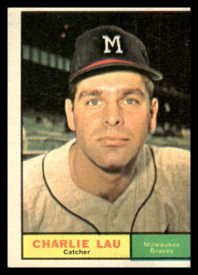 1961 Topps Charlie Lau #261 Milwaukee Braves Baseball Card | eBay