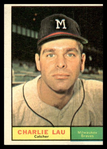 1961 Topps Charlie Lau #261 Milwaukee Braves Baseball Card | eBay