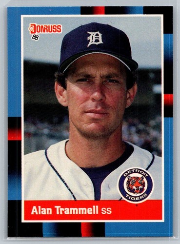1988 Leaf Baseball #167 Alan Trammell - VG - Detroit Tigers | eBay