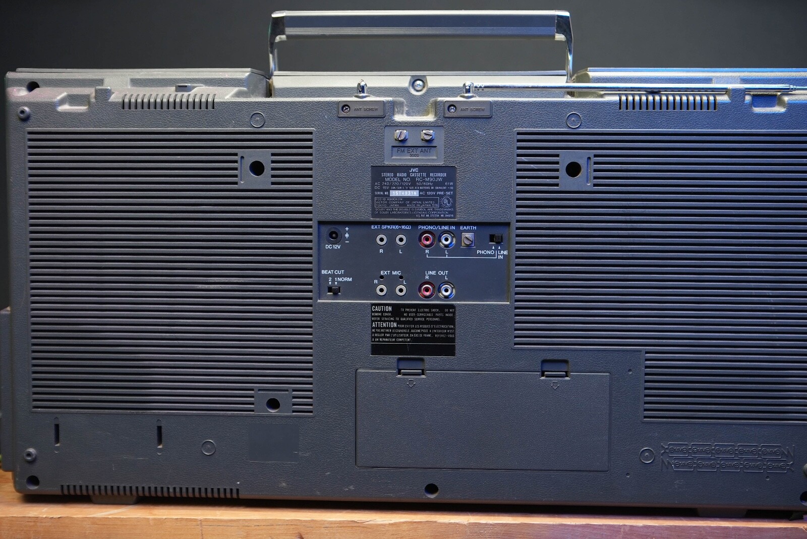 JVC RC-M90 Cassette/Radio Boombox RARE FIND | Grelly USA