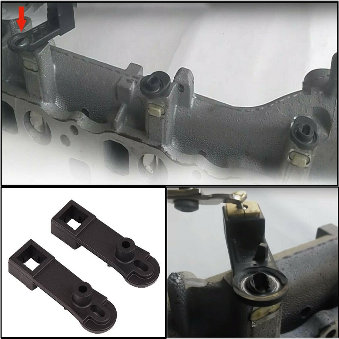 OM642 Intake Manifold Swirl Valve Arm Connecting Rod Diesel 3.0L V6 ...