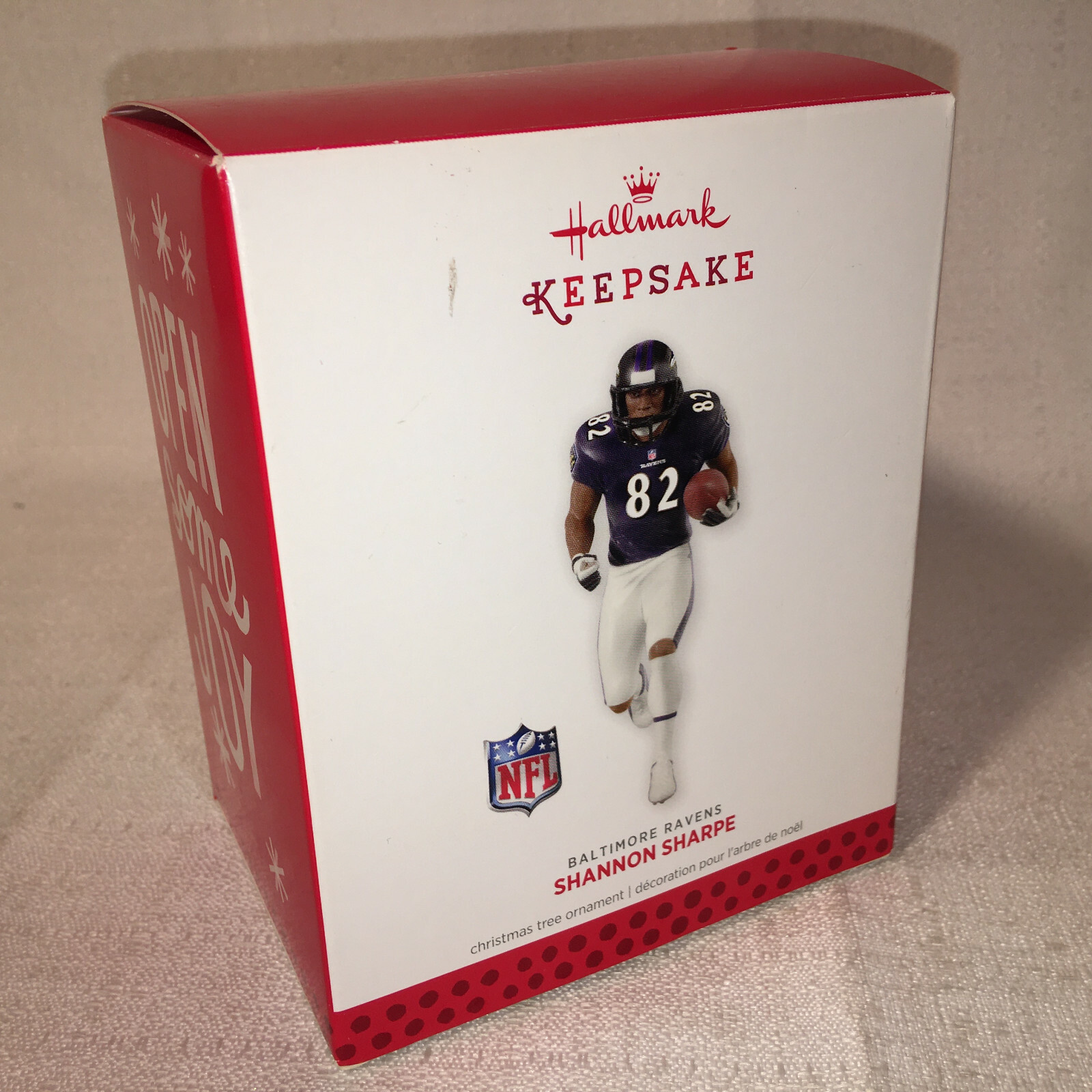 Hallmark NFL Football Legends 'Shannon Sharpe', Licensed, 2014, Balt ...