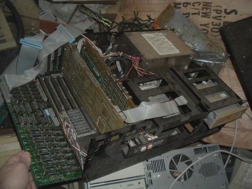 IBM AT 5170 Vintage Computer system w/ turbo button & hard drive ...