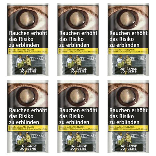 6x Javaanse Jongens De Luxe Drehtabak 30g 4031300264751 | eBay