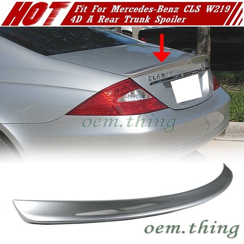 Painted Fit For Mercedes BENZ W219 CLS Rear Trunk Spoiler CLS350 CLS500 ...