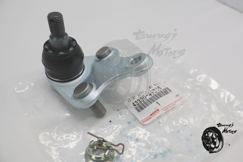 Toyota Genuine Suspension Ball Joint, Front Lower LH & RH Set OEM 43330 ...