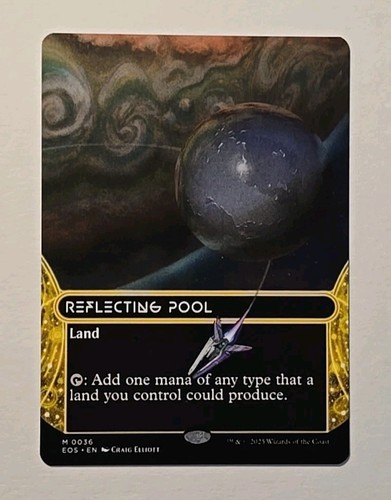 Magic The Gathering Reflecting Pool Borderless Mythic | eBay