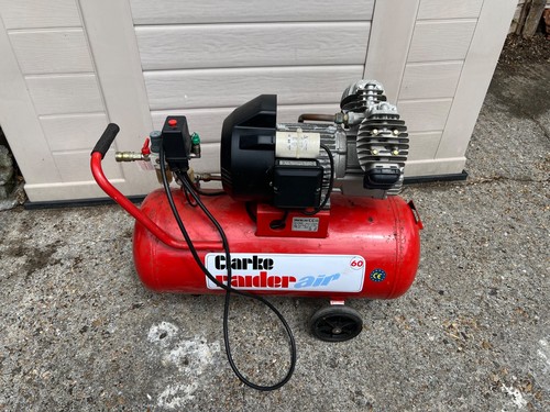 Clarke Raider 60 Air Compressor V-Twin Direct Drive 145psi, 14cfm, with ...