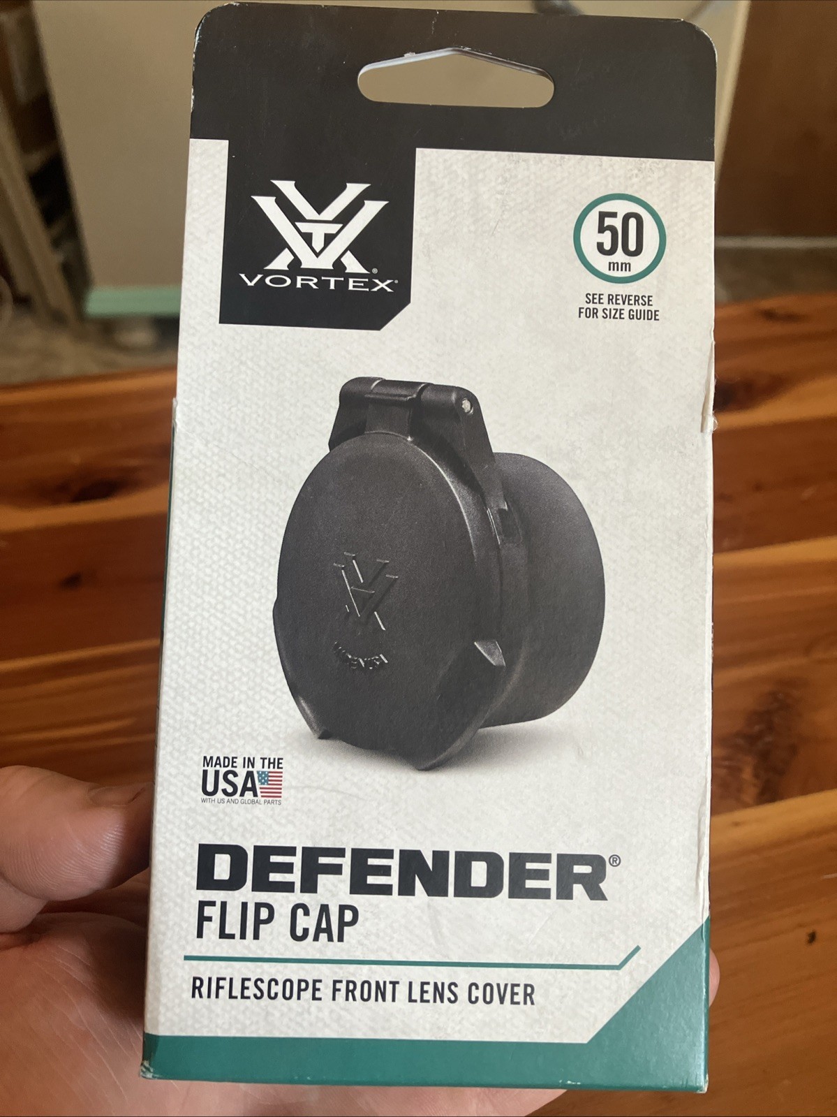 Vortex Defender 50mm Flip Cap Fits Scopes With Outside Diameter Of 55 ...