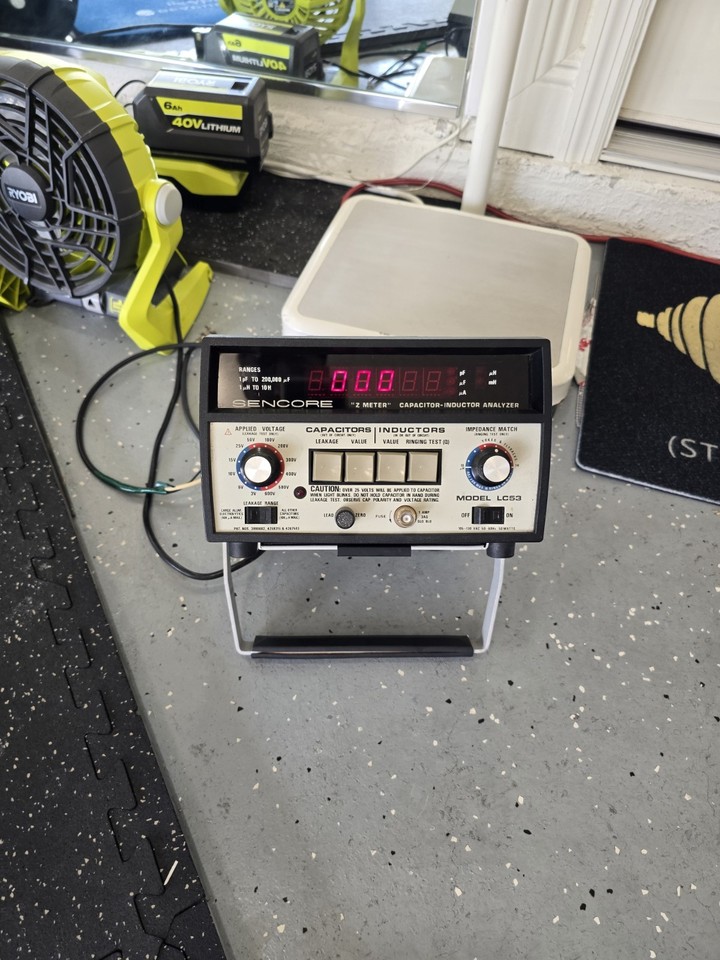 Nice Sencore LC53 Z Meter Capacitor Capacitance Inductor Inductance ...
