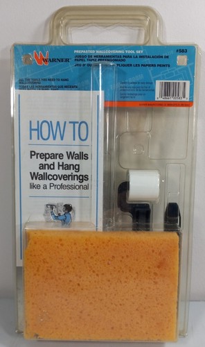 Warner 583 Prepasted Wallcovering Tool Set New Open Package | eBay