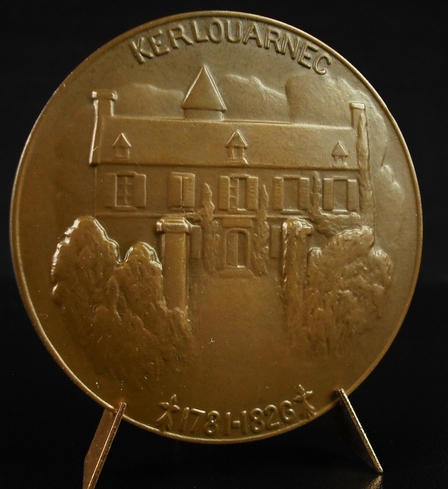 Médaille René Laennec Kerlouarnec Ploaré Douarnenez stétoscope medical ...