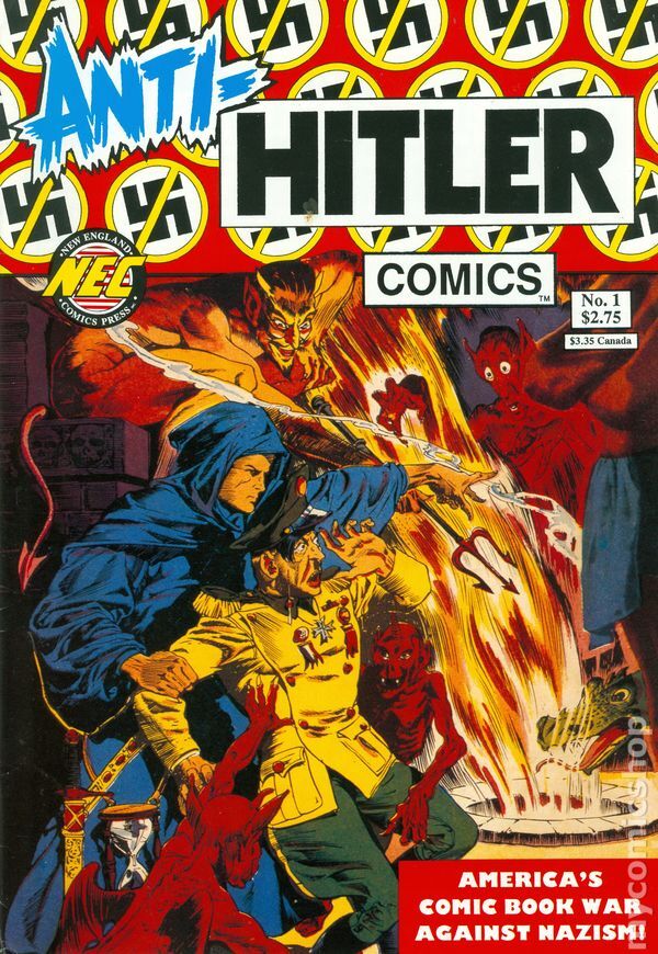 Anti-Hitler Comics #1 FN+ 6.5 1992 Stock Image | eBay