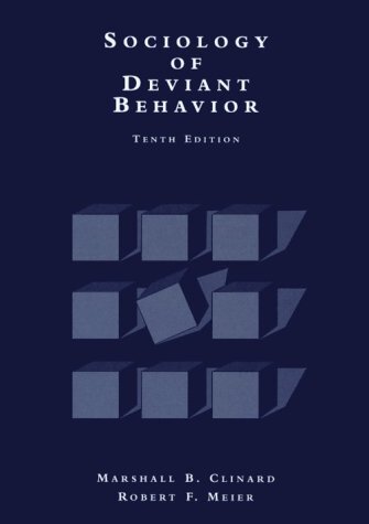 SOCIOLOGY OF DEVIANT BEHAVIOR, 10E | eBay